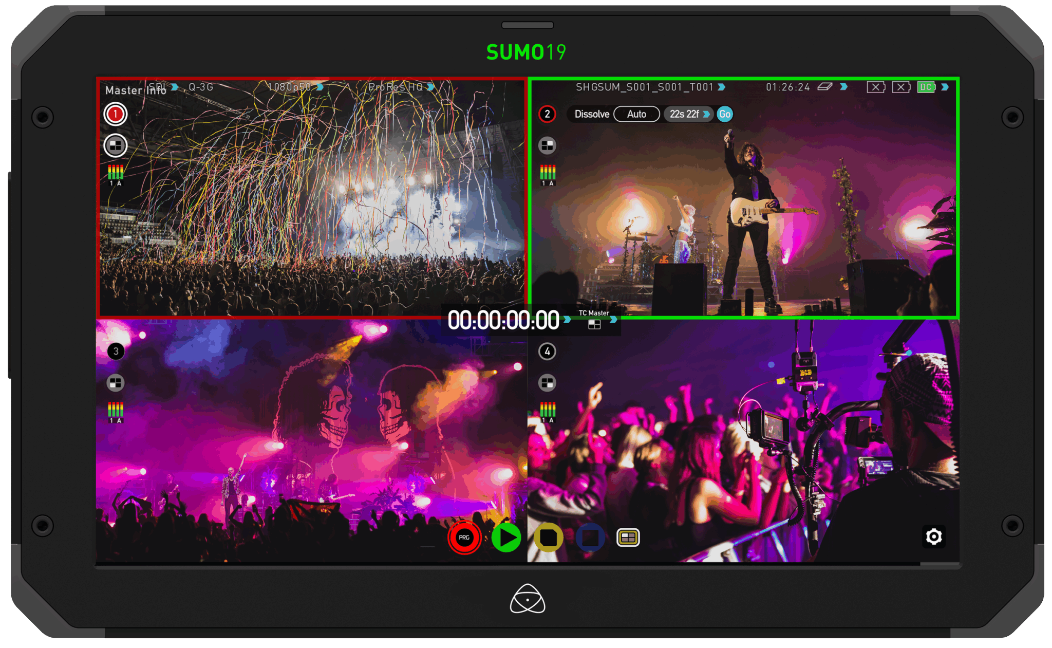 Sumo 19SE – 19″ Monitor-Recorder-Switcher | Atomos