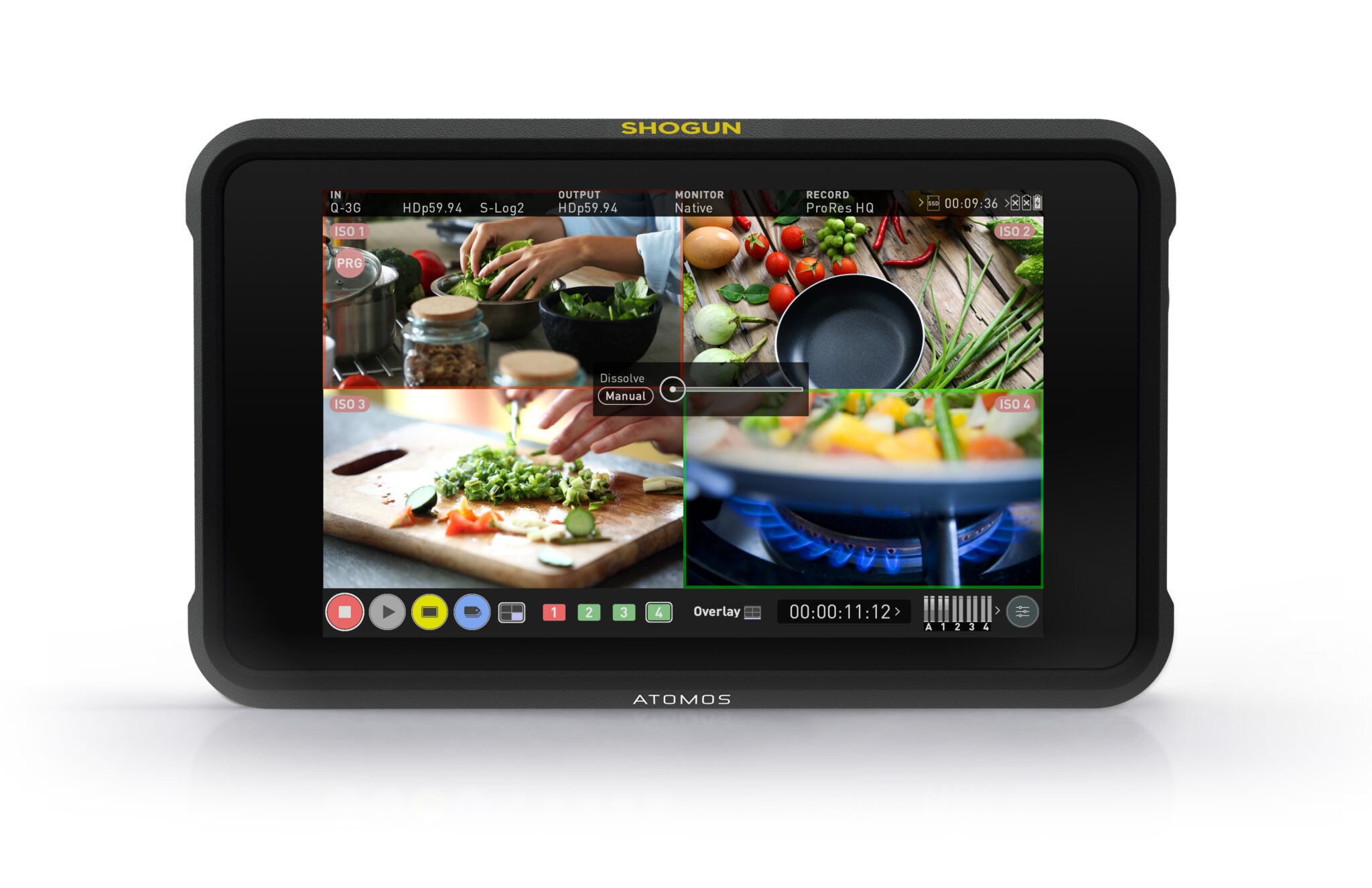 Shogun Classic – 7″ Monitor-Recorder & Switcher | Atomos