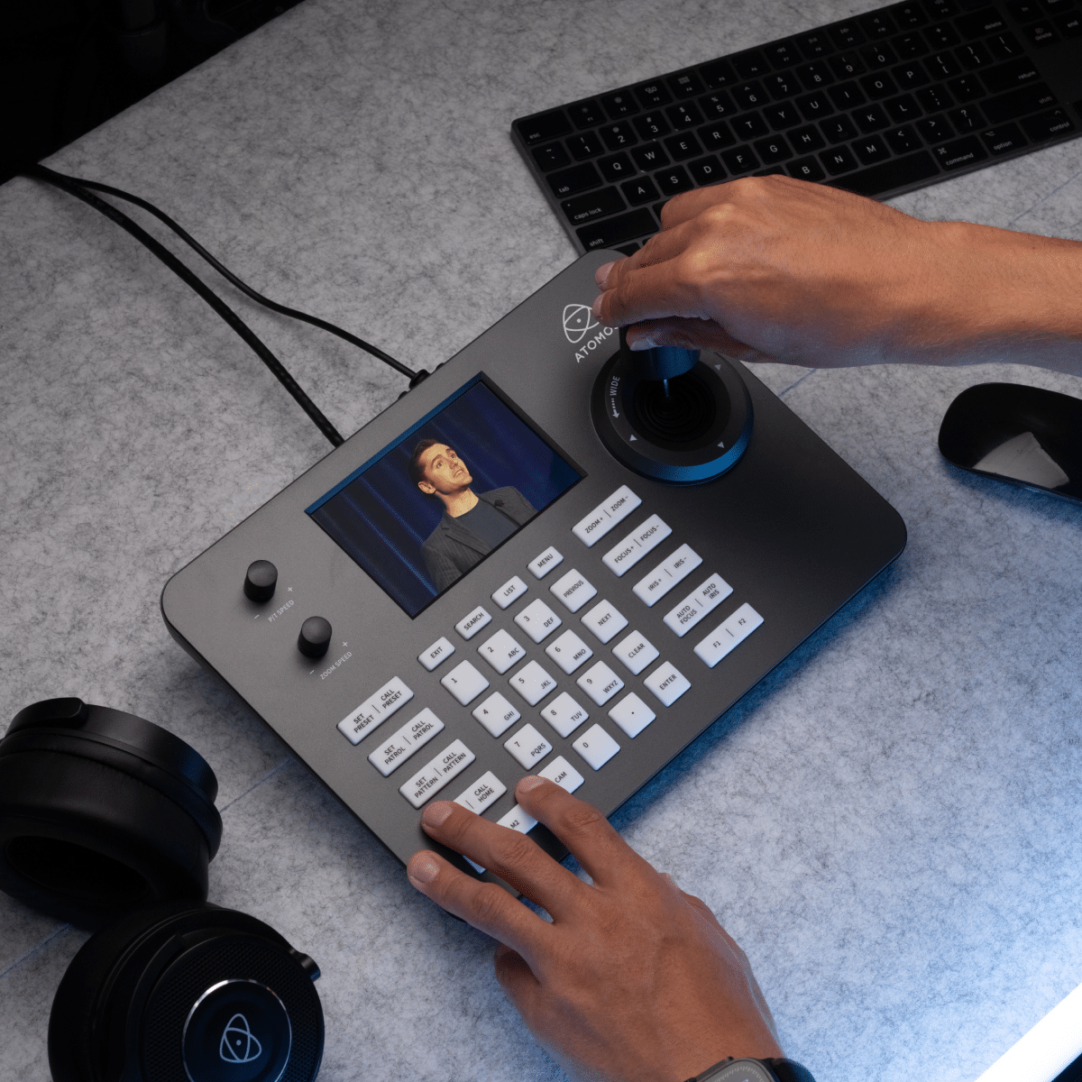 A-Eye Control – PTZ Camera Remote Control | Atomos